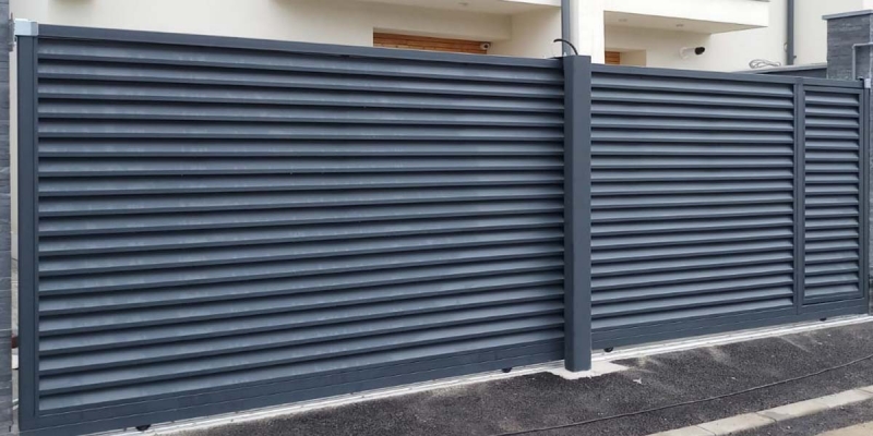 Porti metalice culisante - PRODUCATOR Garduri si porti metalice